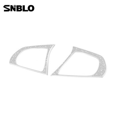 专于18款5326用系方向盘按键528贴Li530Li改装内饰车贴镶框钻片