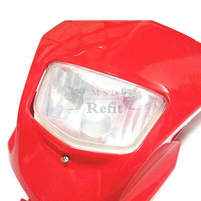 合适于 XR250 前外壳 XR400 倒叉 头罩总成 06-07年 前挡风壳