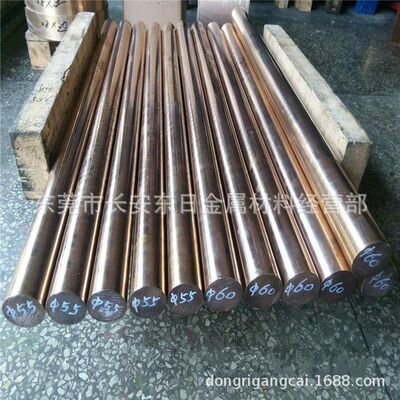 日本进口c17200铍铜棒切割 走芯机用导电铍青铜棒 研磨棒 磨光棒