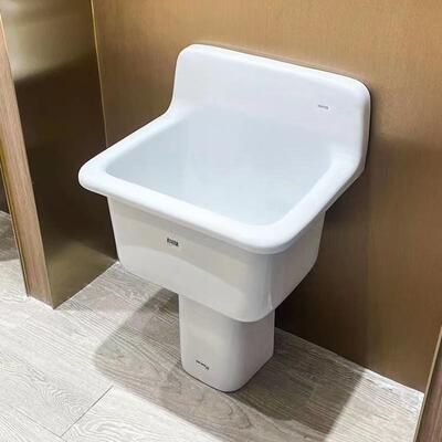 ΤΟΤ拖Ο布池SKW322B/S阳KW3XWQ22FB立柱式大尺寸用台陶瓷防臭