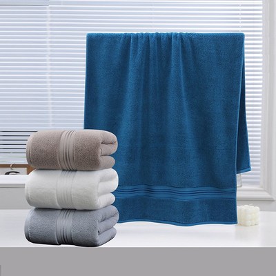 【100x200cm 】超大号浴巾纯棉不易掉毛美容院宾馆铺床盖被1x2米