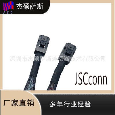 SFF-8643*2对8654 8I连接线