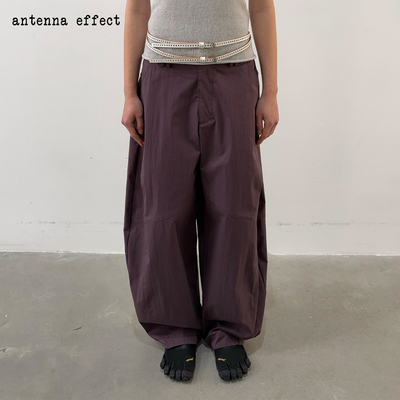 antennaeffect弯刀宽松休闲裤
