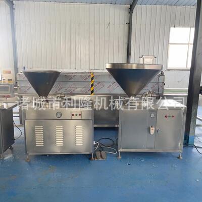 自动真空灌肠肠机红机风干肠液灌肠压手831掰肠灌肠生产全套设备