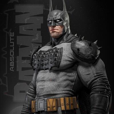 独家gk白模DC漫画 蝙蝠侠3d打印模型白模上色练习高颜值