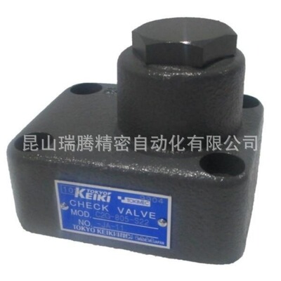 东京计器TOKYOKEIKI逆止阀C2G-805-S22-JA-11单向止回阀TOKIMEC
