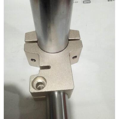 铝管T型支架不锈钢管T型三通十字固定夹支架支柱连接T形接头管夹