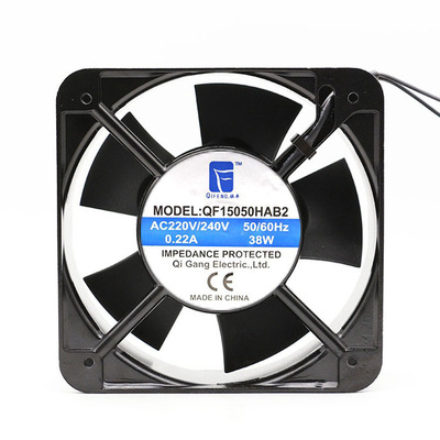 QIFENG QF15050HAB2 220V 0.22A 38W 15CM 机柜轴流风机散热风扇