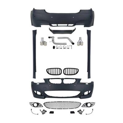 M5款车身套件适用于宝马5系E60改装保险杠包围中网侧裙尾喉M-TECH