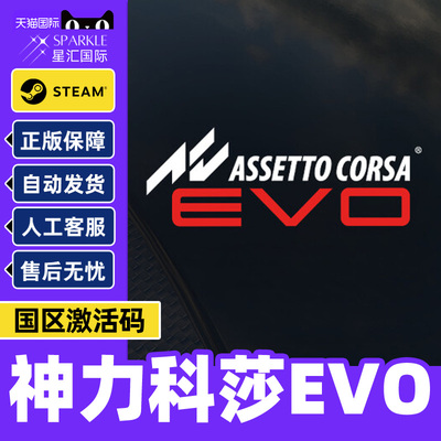 Steam神力科莎evo 神力科莎EVO Assetto Corsa EVO 国区激活码CDK