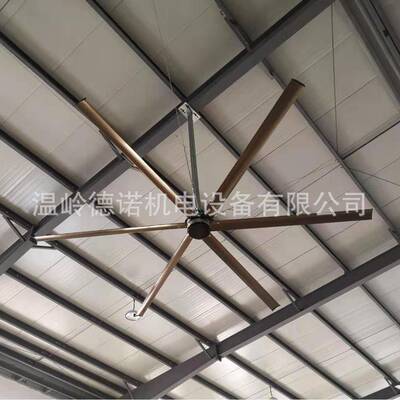 德诺通11064风风起7.型米工业大风永扇磁同3步电机大工业吊扇仓库