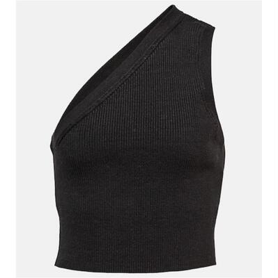 Jacquemus 雅克慕斯 女士 背心 La Maille Ascu 短款亚麻混纺上衣