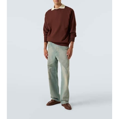 Auralee 男款针织棉质卫衣 迷衣时尚