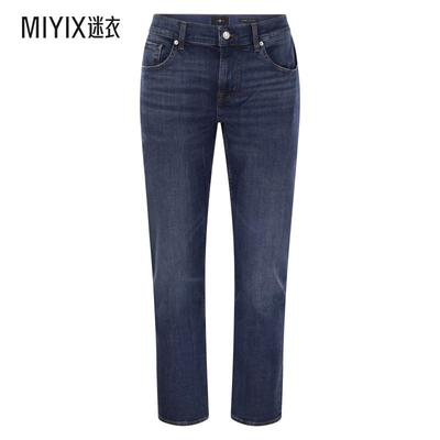 7 For All Mankind 男款medium-waisted 修身锥形紧身裤 迷衣时尚