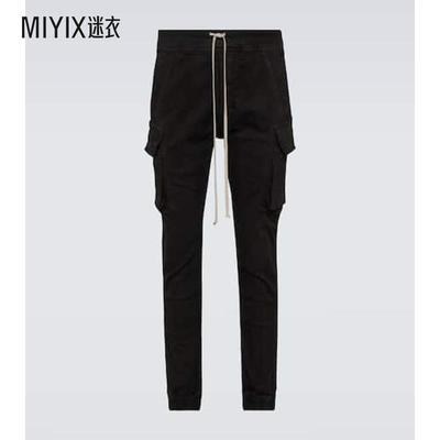 Rick Owens瑞克欧文斯 男款Mastodon 牛仔工装裤 迷衣时尚