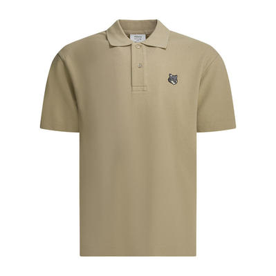Maison Kitsuné 男士 SS26 POLO衫 狐狸头舒适 Polo 衫