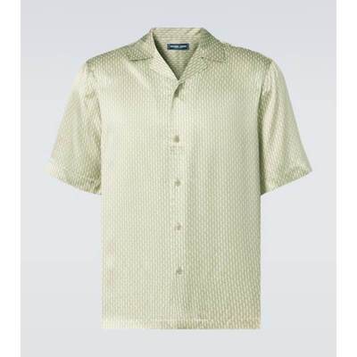 Frescobol Carioca 男士 衬衫 Roberto 印花真丝保龄球