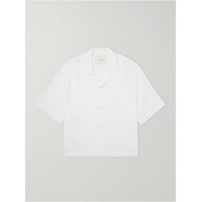 Studio Nicholson 男士 FW26 衬衫 可拆卸领亚麻