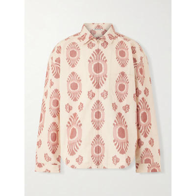 A Kind Of Guise 男士 FW26 夹克 Alvaro 印花棉混纺帆布