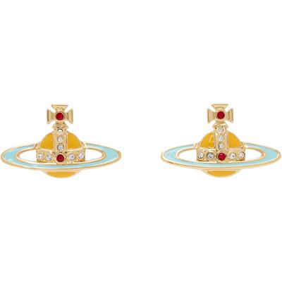 Vivienne Westwood 西太后 女士 耳环 Small Neo Bas Relief 耳钉