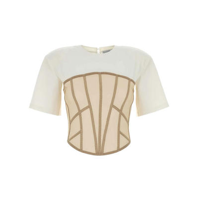Giuseppe Di Morabito 女士 SS26 T恤 and Polos 白色