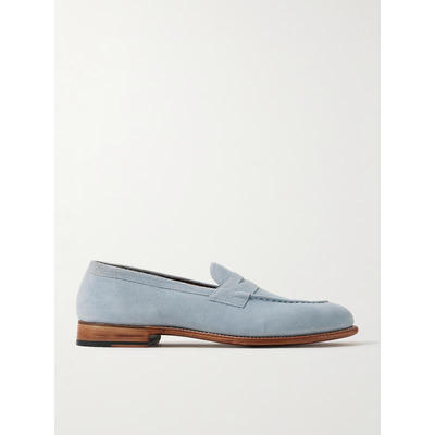 Grenson 男士 FW25 乐福鞋 Lloyd 绒面革乐福鞋