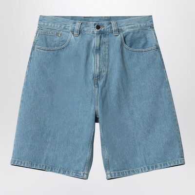 Carhartt WIP 卡哈特 男士 SS26 短裤 BRANDON BLUE/STONE 漂白