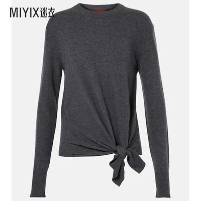 Altuzarra 女款Nalini 系带细节羊绒毛衣 迷衣时尚