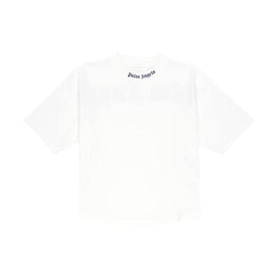 Palm Angels 棕榈天使 男童 T恤 徽标棉质针织童装