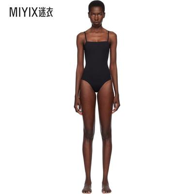 ERES 女款黑色 Aquarelle 连体泳衣 迷衣时尚