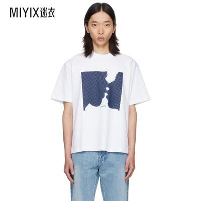 vowels 男款白色 For Ray T 恤 迷衣时尚