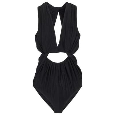 Rick Owens 瑞克·欧文斯 女士 连体衣 剪口网纱弹性针织