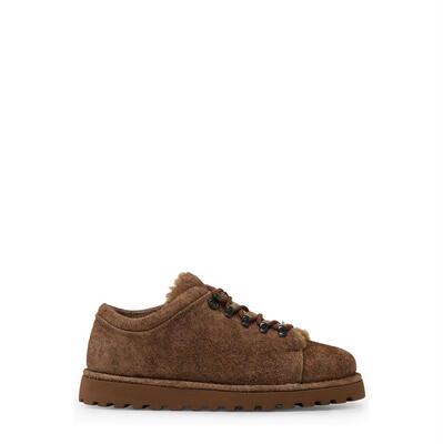 Marsèll 马赛尔 女士 FW25 休闲皮鞋 Pallottola 绉纱德比鞋