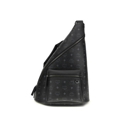 MCM 男士 SS26 单肩包 Aren Sling 印花帆布双肩包
