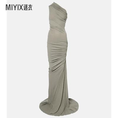 Entire Studios 女款Pillar 单肩棉混纺礼服 迷衣时尚