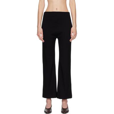 LESET 女士 长裤 黑色 Rio High Waist Flare