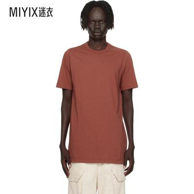 Rick Owens瑞克欧文斯 男款粉色 Concordians Level T 恤 迷衣时