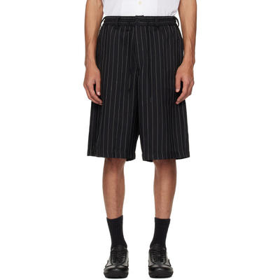 Y-3 男士 短裤 黑色 Pinstripe Sport Uniform
