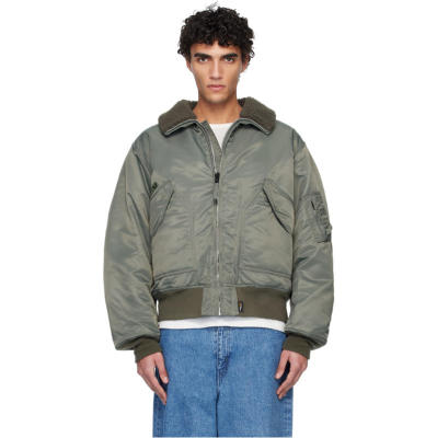 WTAPS 男士 夹克 卡其色 Drab ES 飞行员