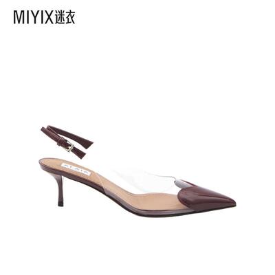 【早秋新品】Alaïa女士 Le Coeur 高跟凉鞋 迷衣时尚