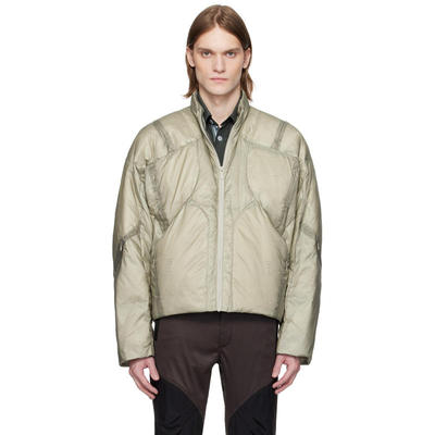 A. A. Spectrum 男士 羽绒服 灰色 Transfo Convertible 羽绒夹克