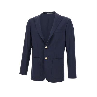 BARBA Napoli 男士 SS26 西装外套 Barba 尖翻领