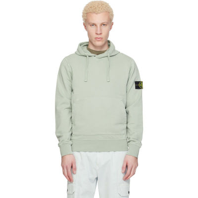 Stone Island 石头岛 男士 SS26 卫衣 6100062有机棉抓绒连帽