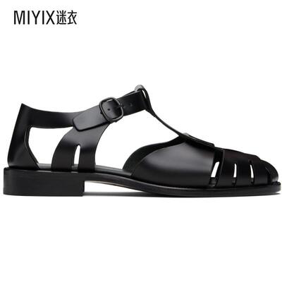 Hereu 男款黑色 Pesca 凉鞋 迷衣时尚