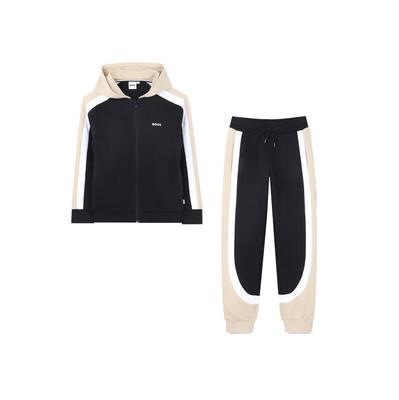 Boss 博斯 男童 SS26 毛衣 TUTA FELPA+PANTALONE 套装童装