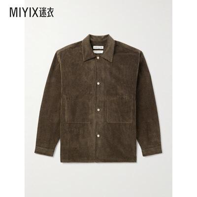 A Kind Of Guise 男款Sayan 棉质灯芯绒衬衫式衬衫 迷衣时尚