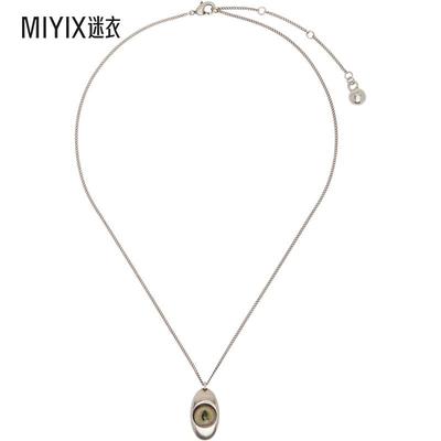 Lemaire 女款Cat Eye Pendant 项链 迷衣时尚