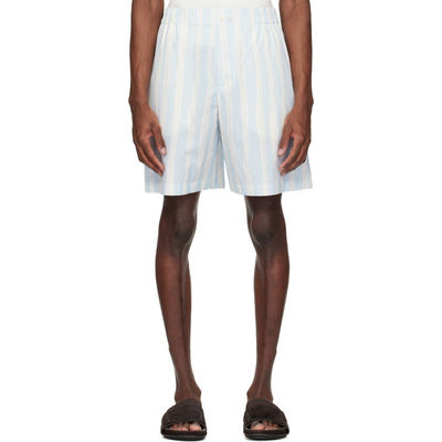 Jacquemus 雅克慕斯 男士 短裤 蓝色  米色 The Caleçon Boxer