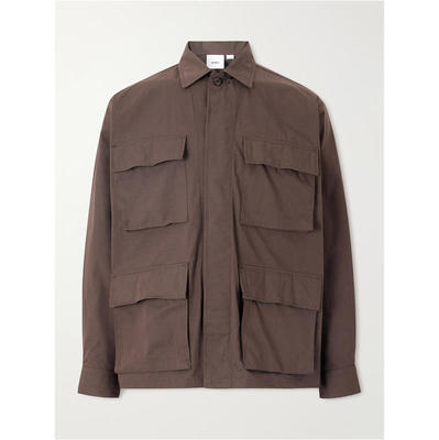 WTAPS 男士 FW26 夹克 CORDURA® 徽标印花棉混纺衬衫式