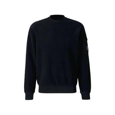 C.P. Company 男士 FW26 卫衣 LENS-DETAIL SLEEVE-POCKET 水手领